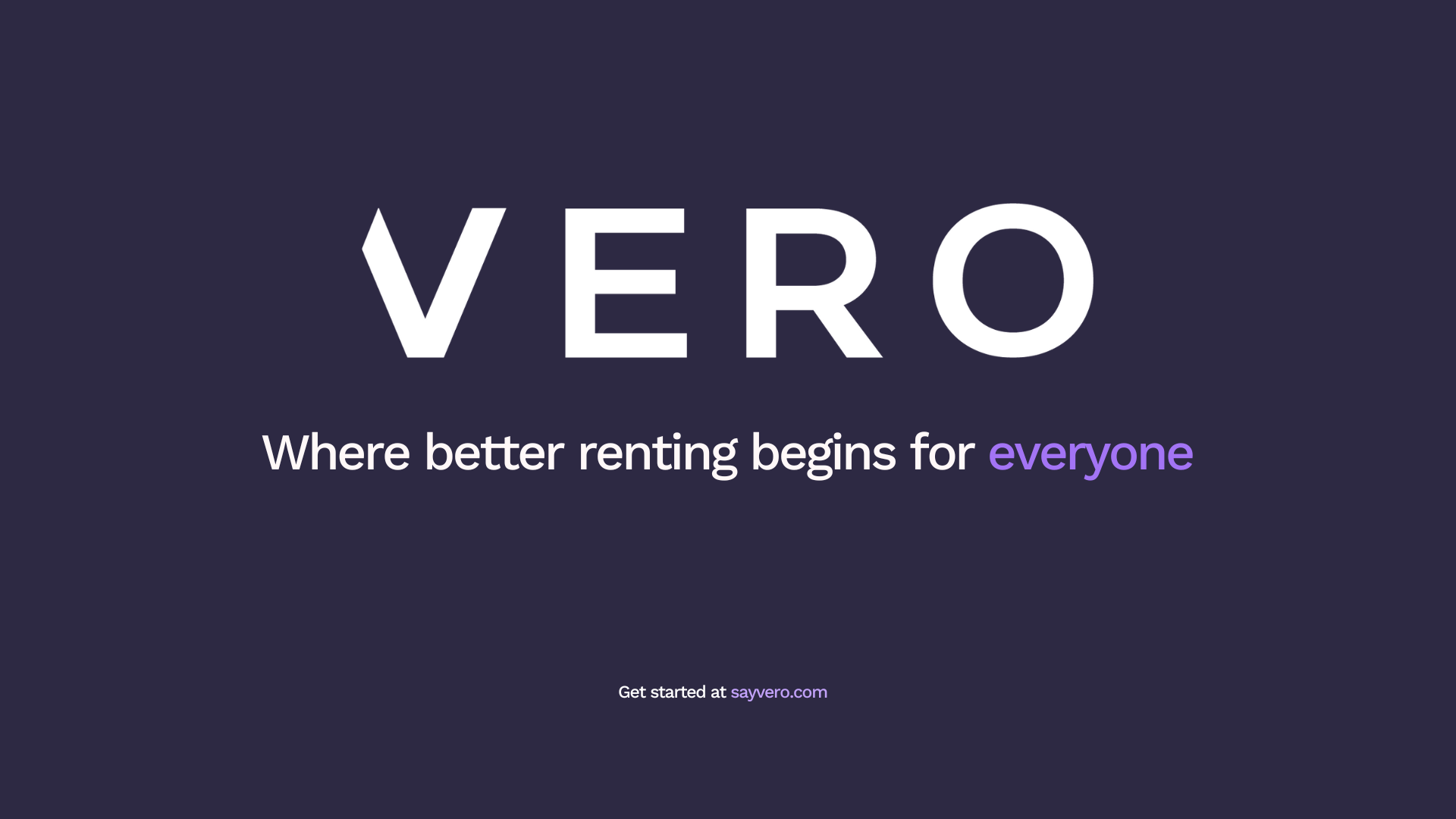 VERO Launches New Website, Reinforces Modern Rental Mission